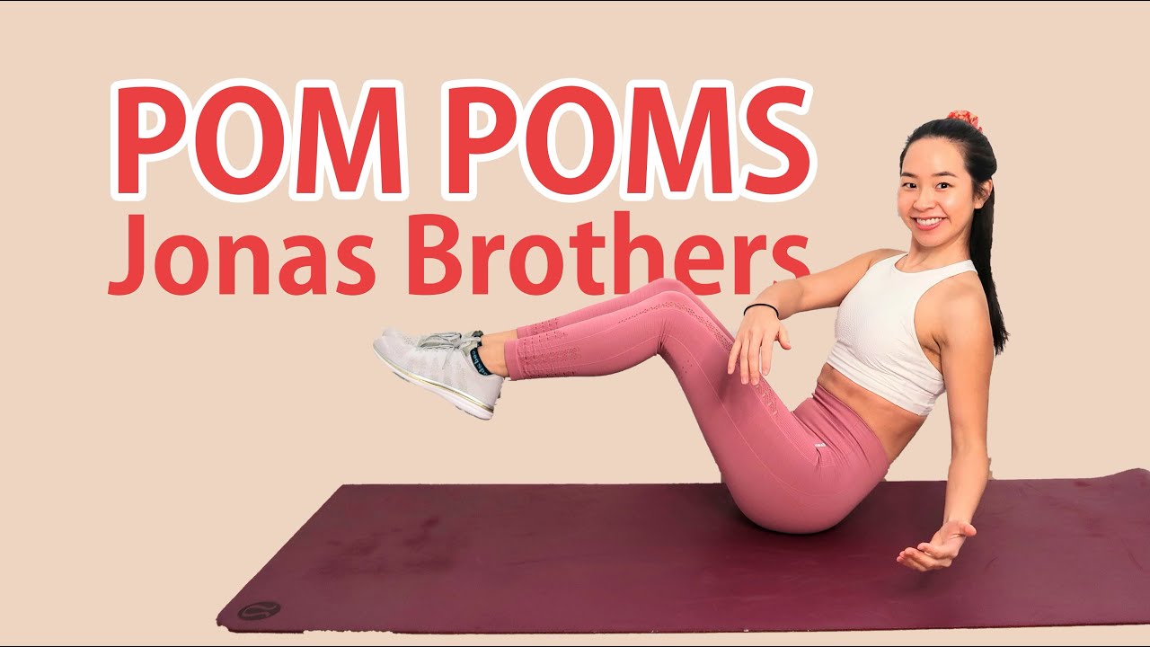 JONAS BROTHERS - 'POM POMS' FULL BODY CARDIO WORKOUT ROUTINE - YouTube