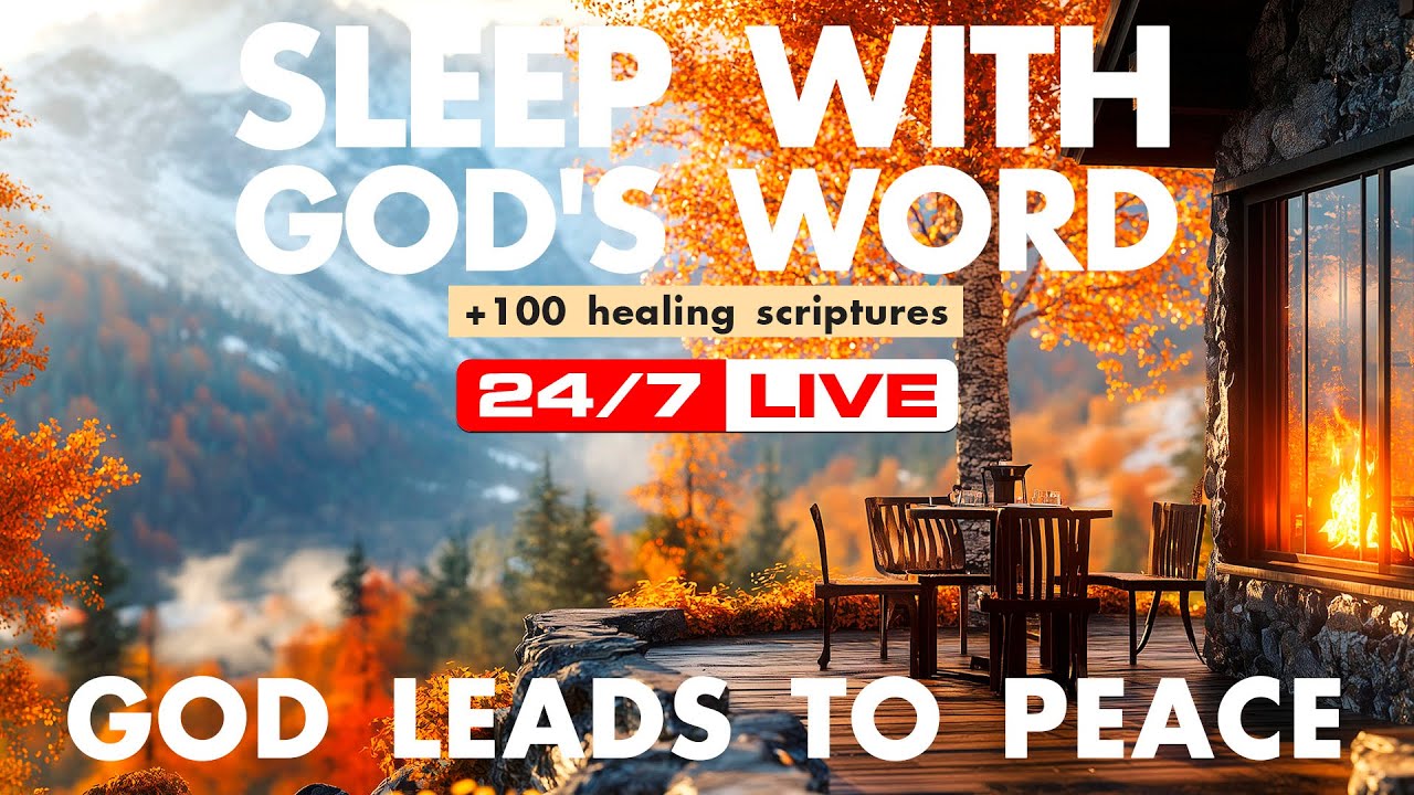 Relaxing scriptures for sleep soothe your mind. Meditate deeply. Sleep ...