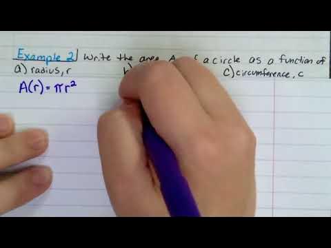 Precalculus Lesson 1.7 - Modeling with Functions - YouTube