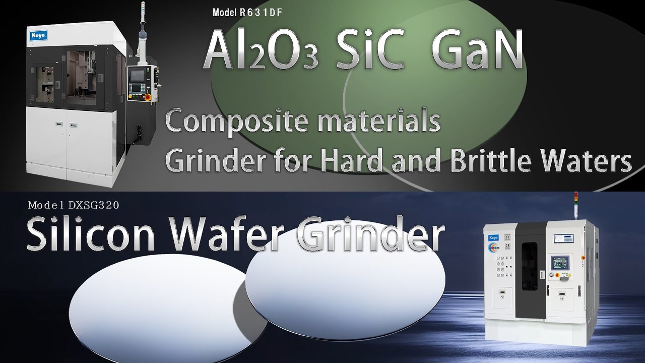 Semiconductor Wafer Grinder 【JIMTOF2020 Online】 - YouTube