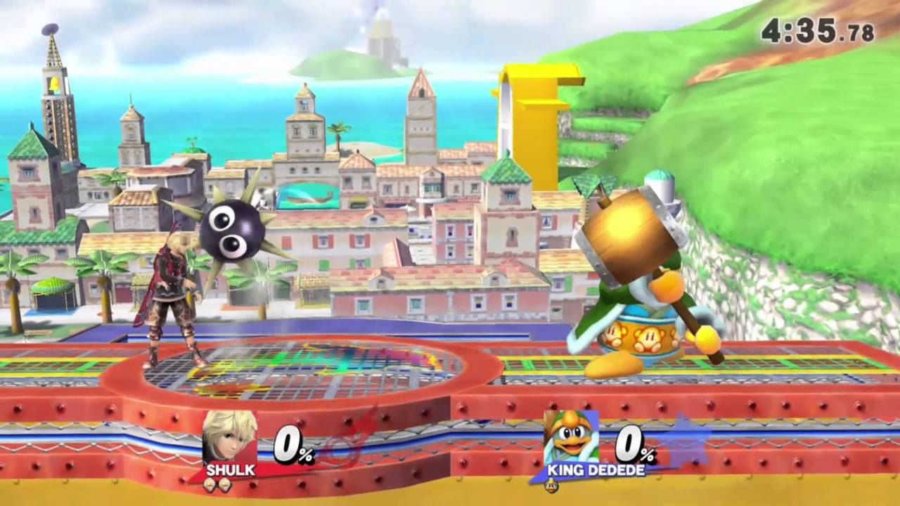 Super Smash Bros. For Wii U - Tennis Match For Glory - YouTube