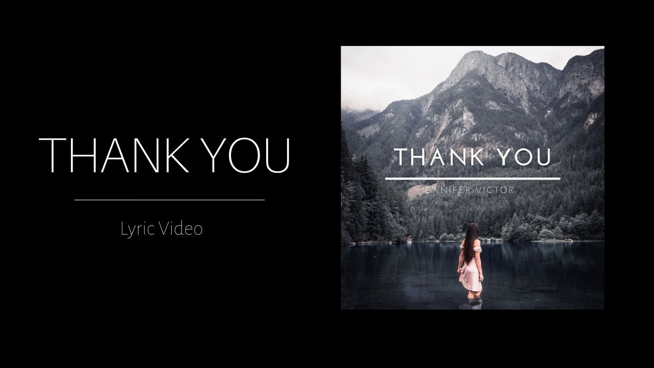 Thank You - Jennifer Victor (NEW SINGLE) - YouTube