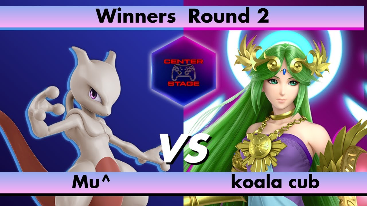 Center Stage #1 - Mu^ (Mewtwo) vs koala cub (Palutena) - Smash Ultimate ...