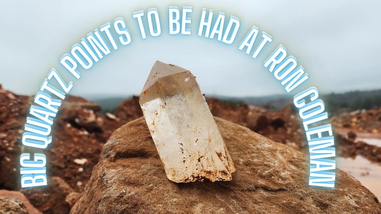 Big Crystals at Ron Coleman Crystal Mine - YouTube