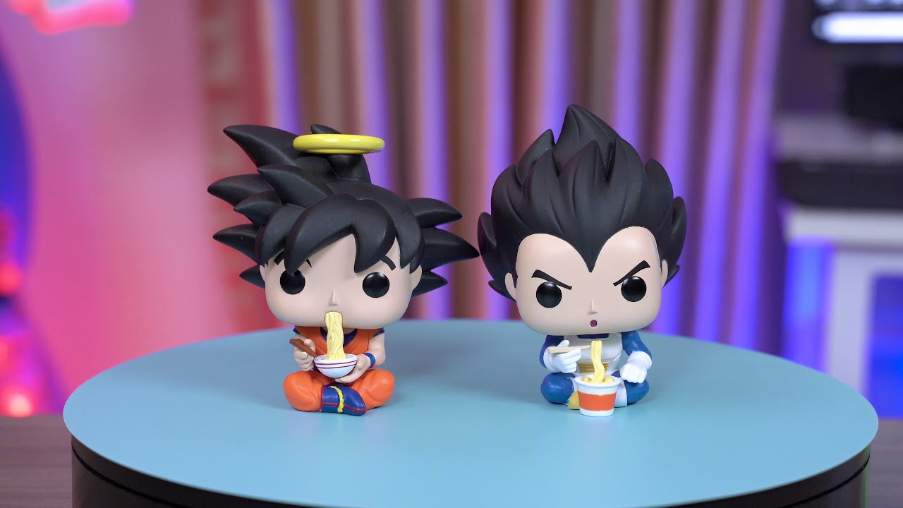 Unboxing mô hình Goku & Vegeta Eating Noodles - Funko POP | Dragonball Shop - YouTube