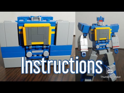 How to Build: Lego Transformers G1 Soundwave - YouTube