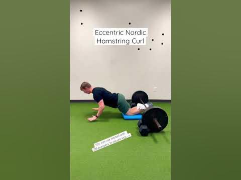 Eccentric Nordic Hamstring Curl - YouTube
