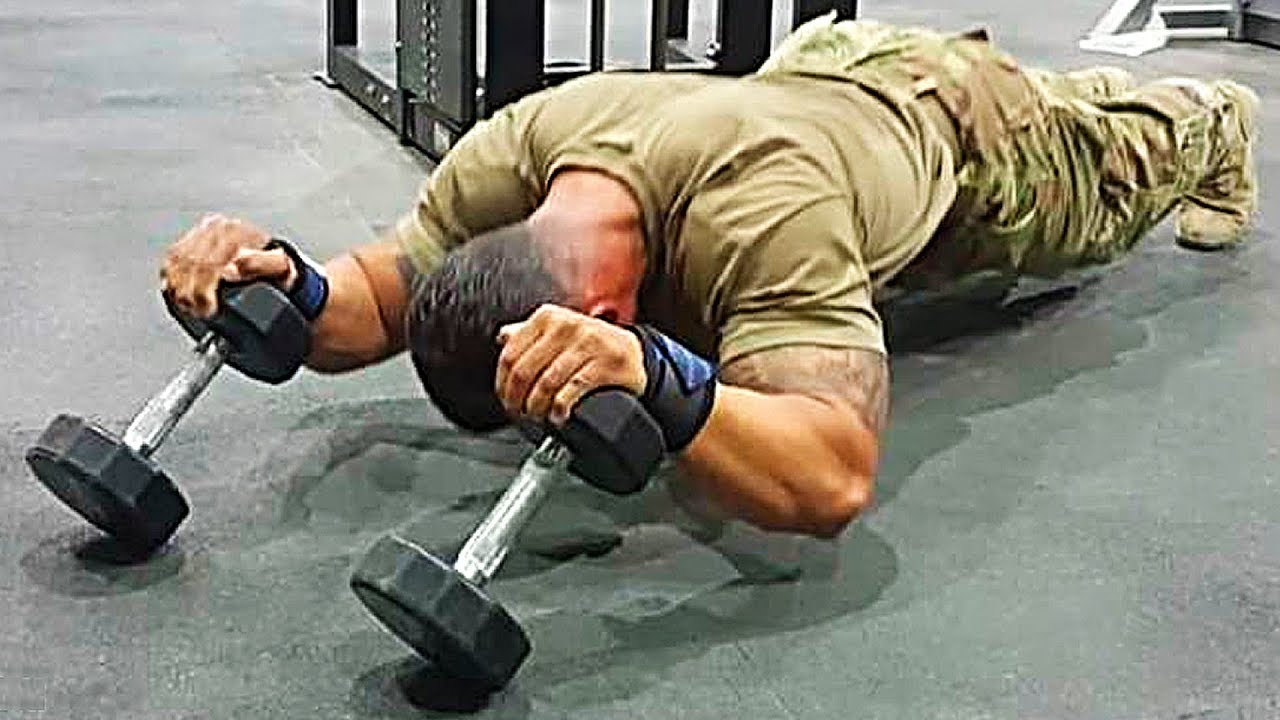 Diamond Ott Strong Guy - Workout in the GYM - YouTube