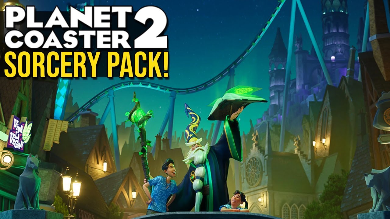 Planet Coaster 2: SORCERY PACK! Complete DLC Overview! - YouTube