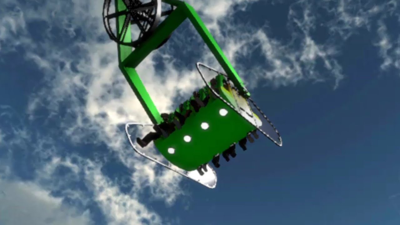 Funfair Ride Simulator 4 Jungle Tours offride - YouTube