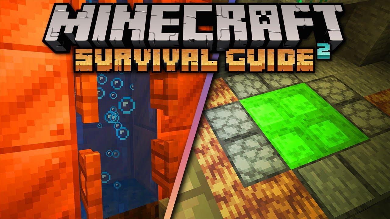 Player Elevators & Slime Launchers! Minecraft Survival Guide (1.18 ...