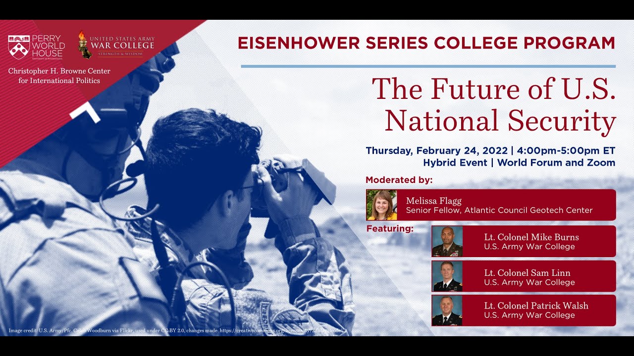 The Future of U.S. National Security - YouTube
