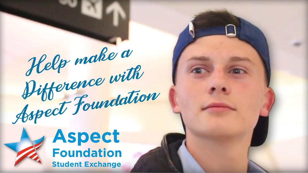 Help make a Difference with Aspect Foundation! - YouTube