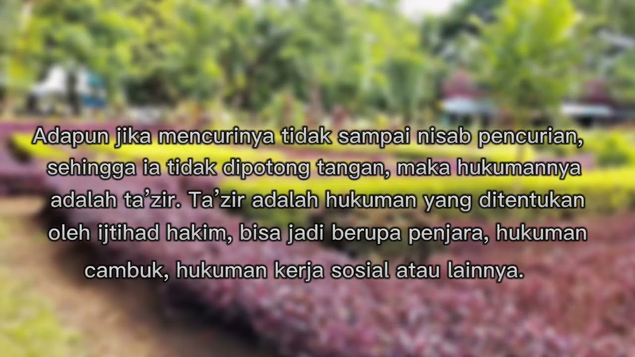 Materi Ceramah Tentang Azab untuk orang yang Mencuri - YouTube