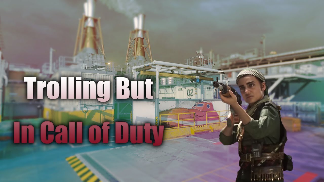 Trolling in Call of Duty FT. european people - YouTube