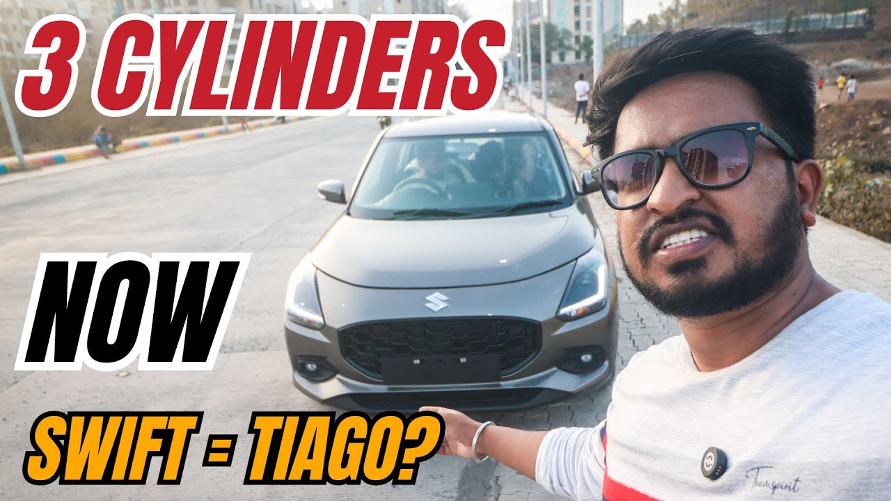 Does Swift Drive Same like Tata Tiago Now? Swift ZXI Plus 2024 MT Drive ...