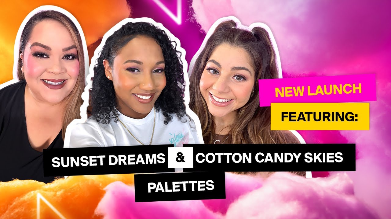 NEW LAUNCH featuring: Sunset Dreams and Cotton Candy Skies Palettes ...