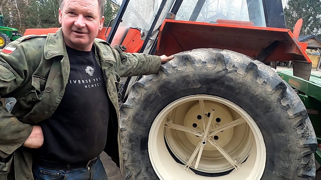 Ursus na bliźniakach. Przygotowania do siewu - YouTube