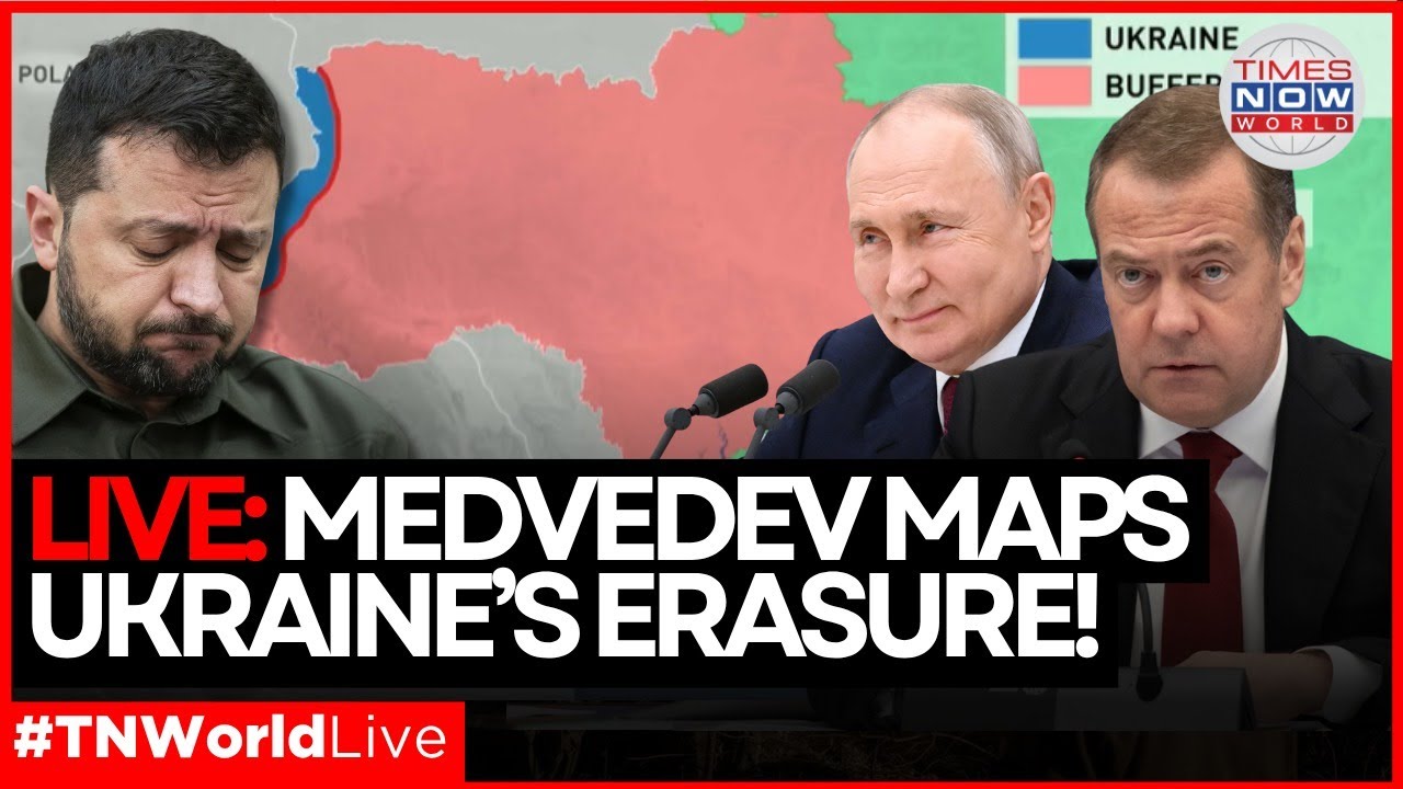 LIVE | Map of Destruction: Medvedev Warns Ukraine May Vanish Under ...