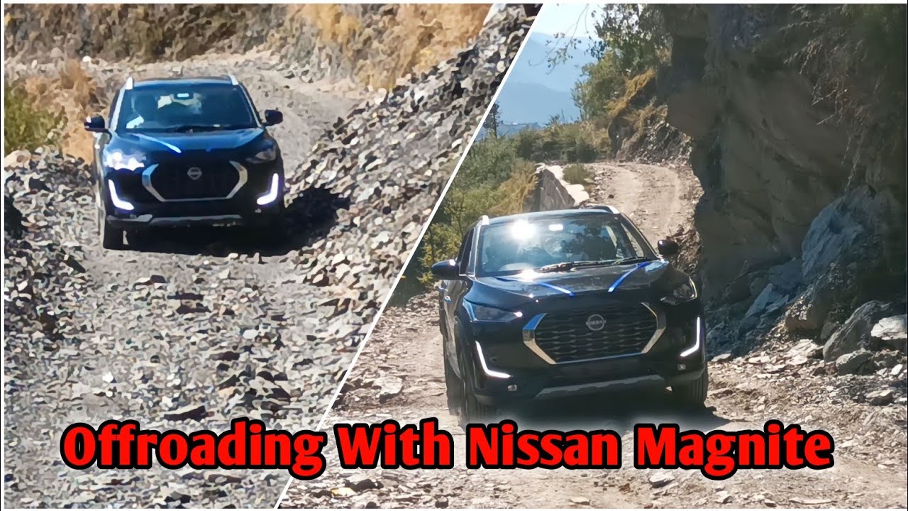 Offroading with Nissan Magnite|| Nissan magnite Offroad test... - YouTube