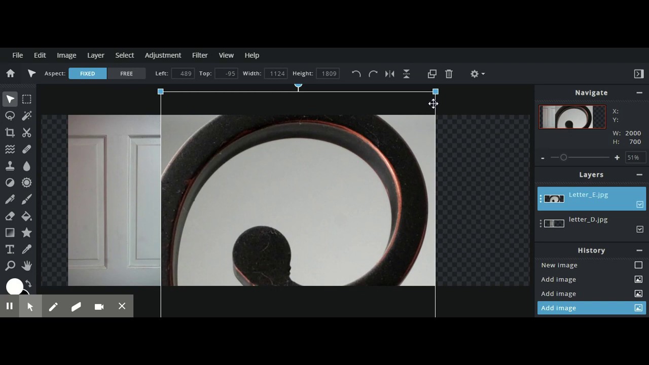 Part 2 - Pixlr Name Collage - YouTube