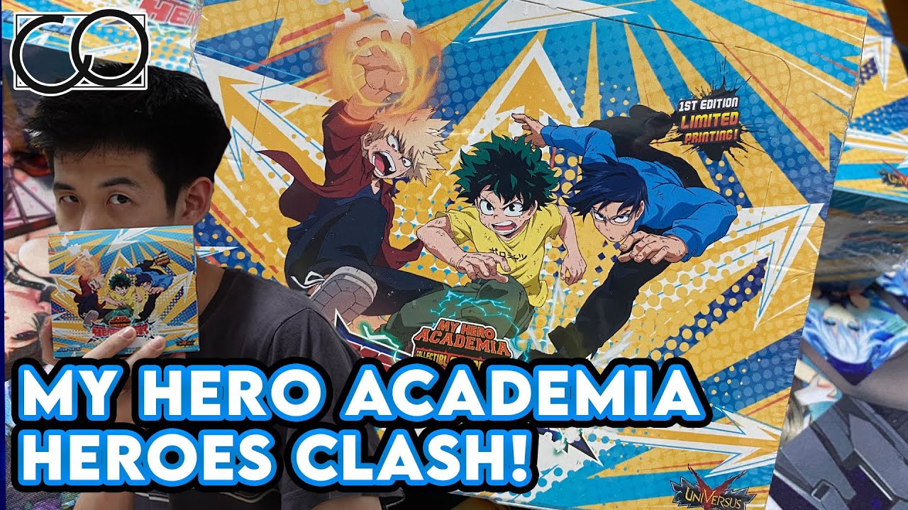 My Hero Academia (CCG): Heroes Clash Unboxing! (Universus) - YouTube