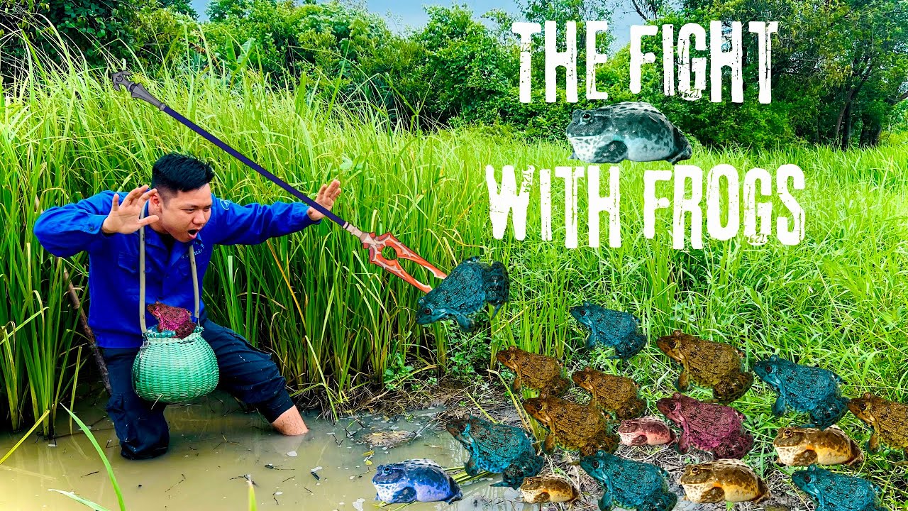 Survival in the forest - Hunt frogs and encounter super delicious ...