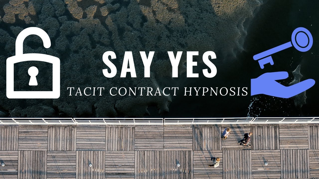 Tacit Contract Hypnosis (utilizing permissive agreement) - YouTube