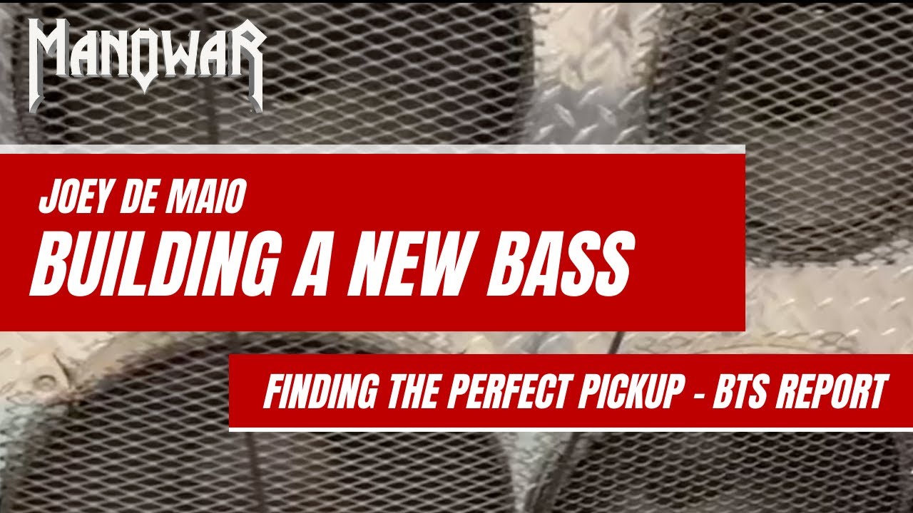 Joey De Maio (MANOWAR) How To Build The Perfect Bass - Behind The ...