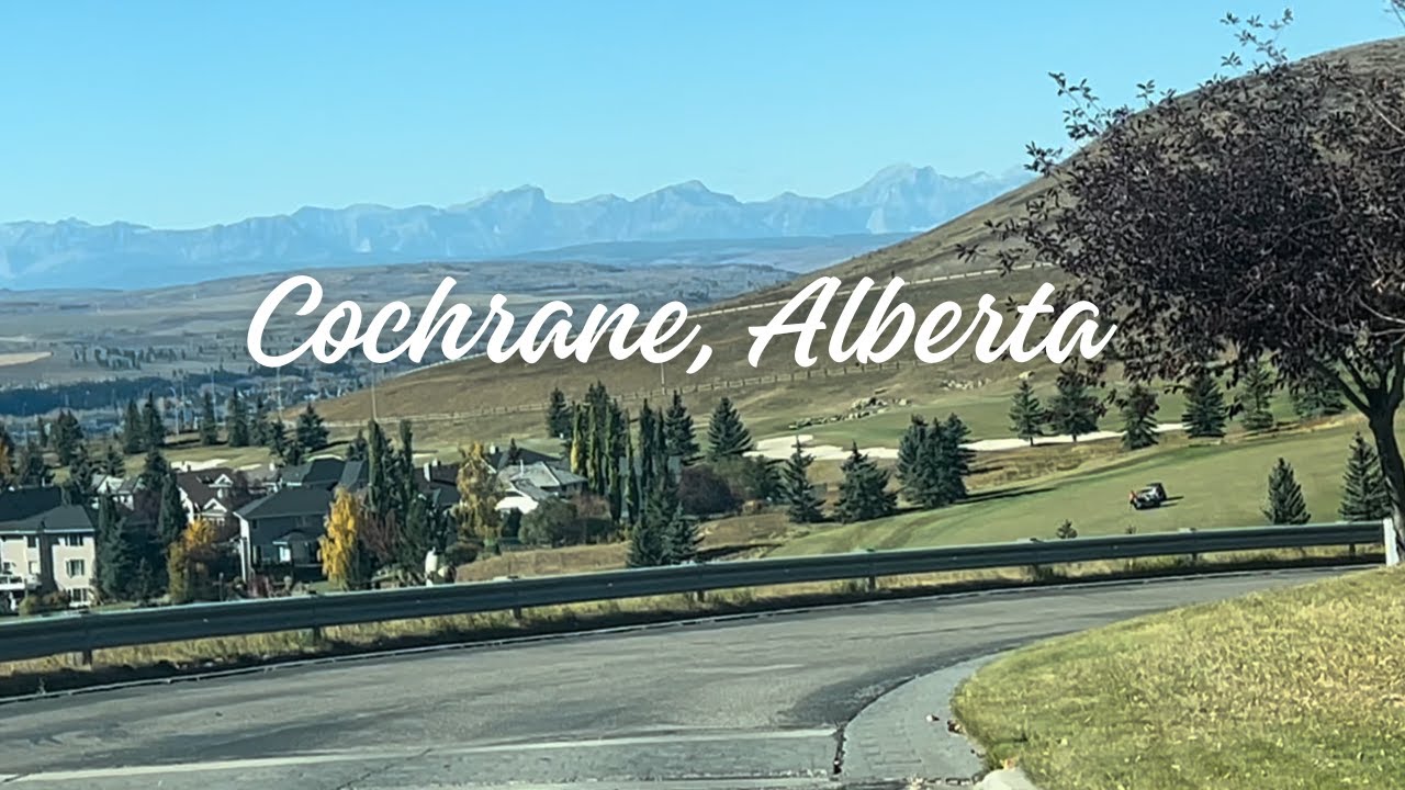 Cochrane: Beautiful Rocky Mountains View! - YouTube
