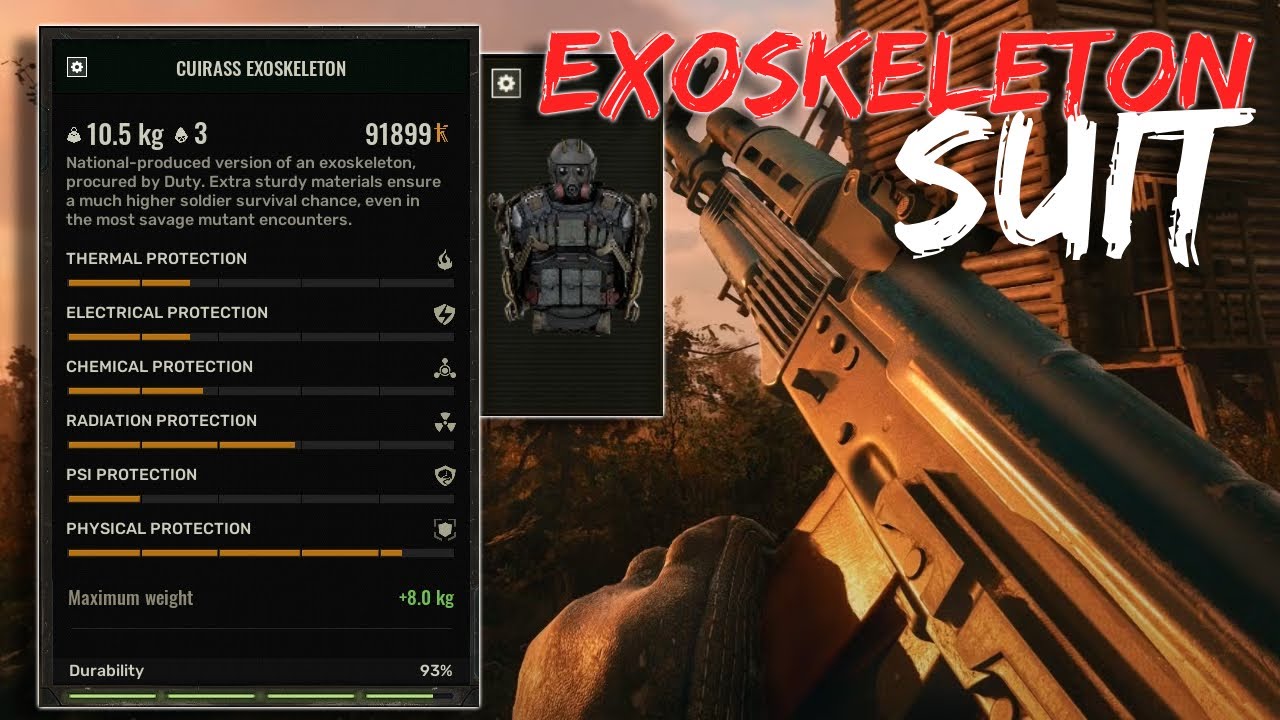 STALKER 2 How To Get INSANE Cuirass Exoskeleton Suit Location Guide ...
