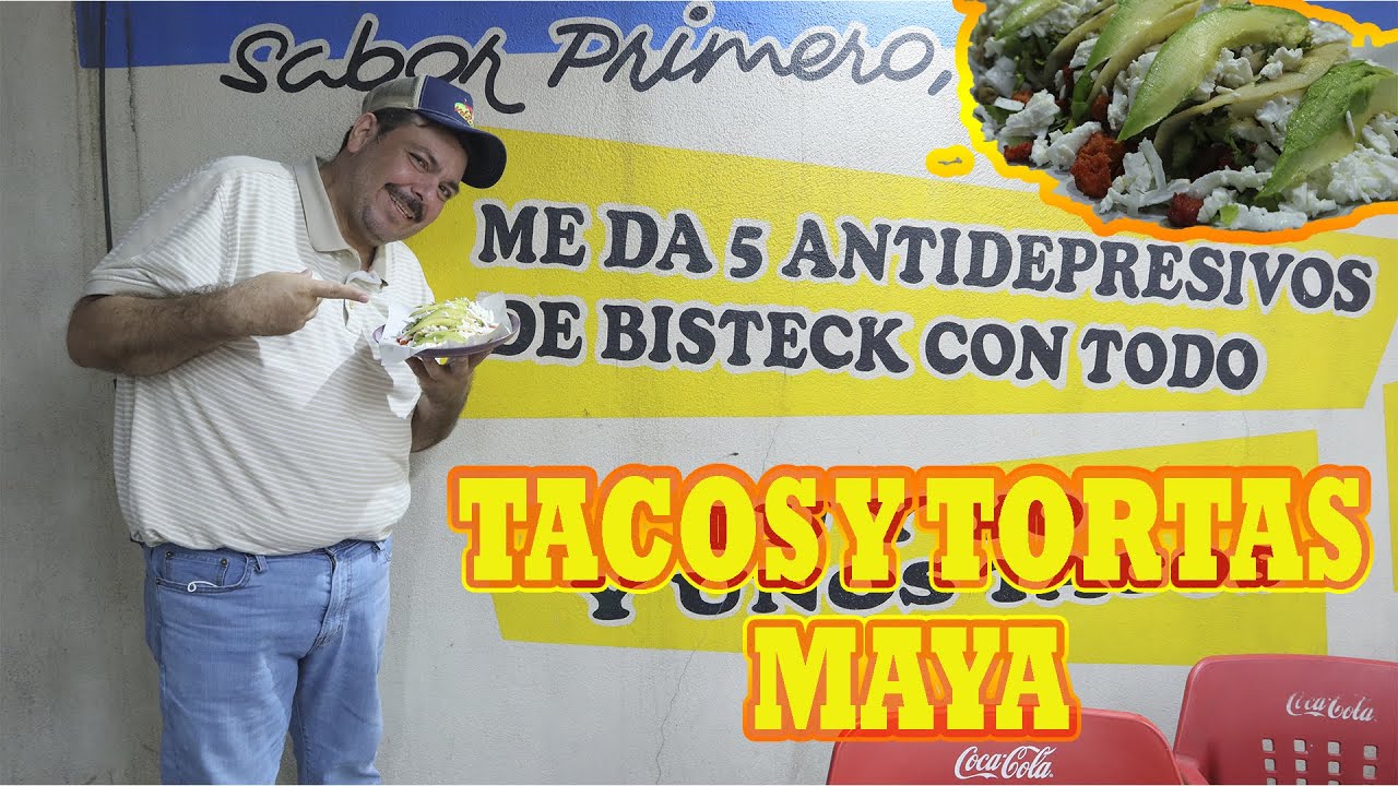 TACOS Y TORTAS MAYA DE MATAMOROS l La Vaquita - YouTube