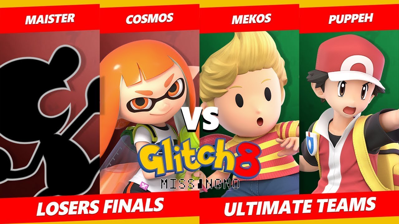Glitch 8 SSBU - Mekos & Puppeh Vs. Cosmos & Maister - Smash Ultimate ...