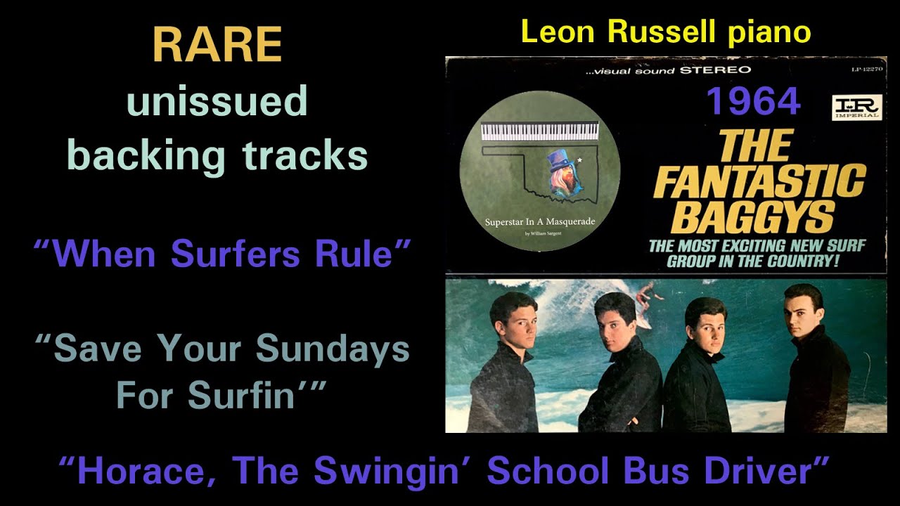 Fantastic Baggys Unissued Instrumentals 1964 Leon Russell PF Sloan ...