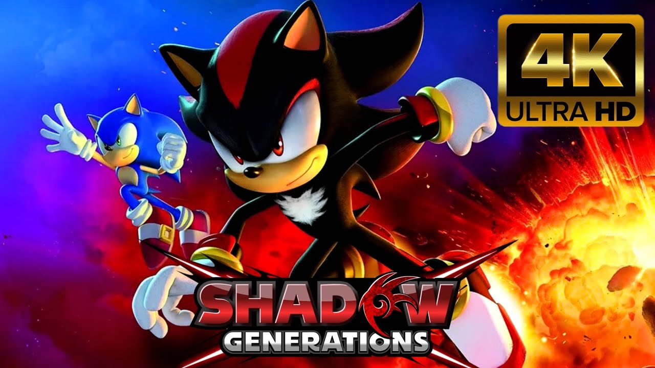 SHADOW GENERATIONS Story Mode Cutscenes (Full Movie) 2024 4K ULTRA HD ...