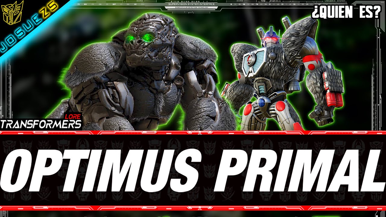 Optimus Primal ¿Quién es? - Transformers Lore - YouTube