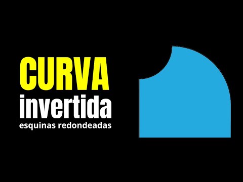 Illustrator: Hacer Curva Invertida en Esquina Redondeada - YouTube
