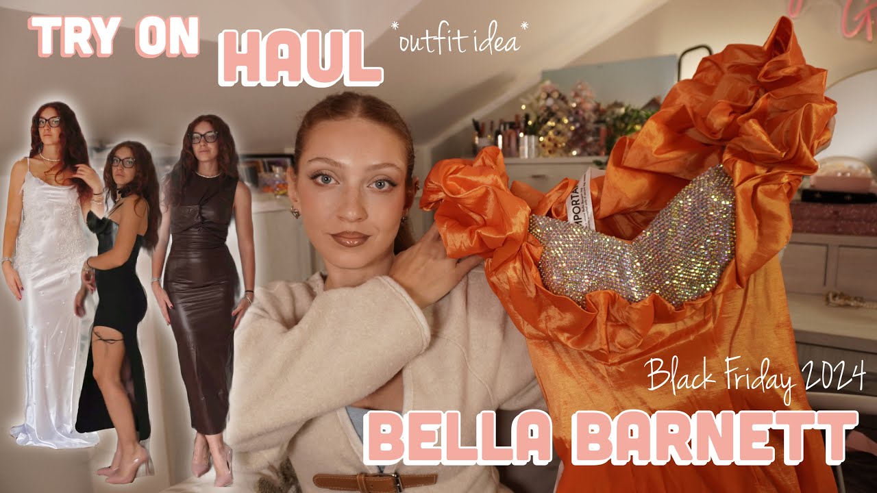 Try on HAUL BELLA BARNETT | outfit da feste e cerimonie 🤤 *codice ...
