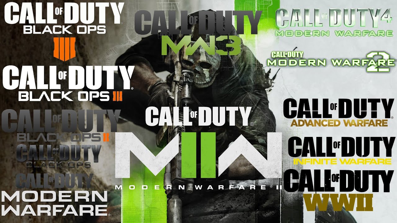 All Call of Duty Main Menu Theme - YouTube