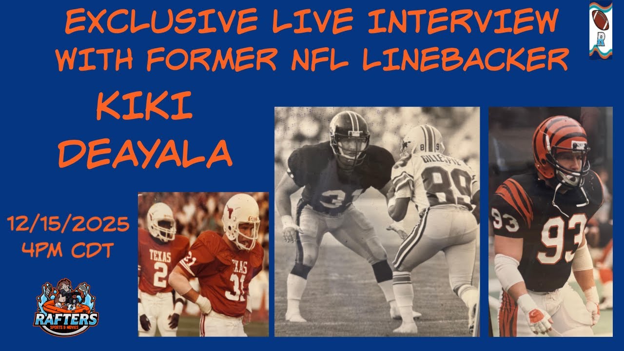 Former NFL, Linebacker, Longhorn record holder: Kiki DeAyala Exclusive ...