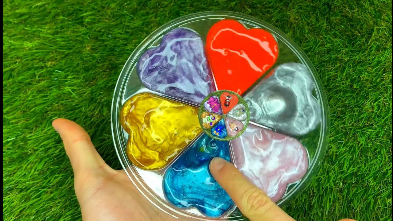 Unboxing Mini Figures in Slime! - YouTube