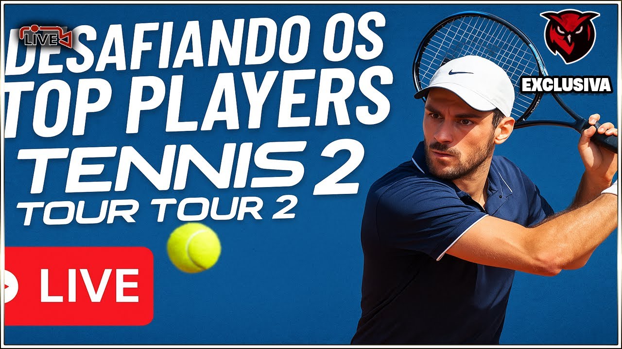Live Intensa de Tennis Tour 2 – Só Jogão!🔥JOGOS DE 2 JOGADORES - YouTube