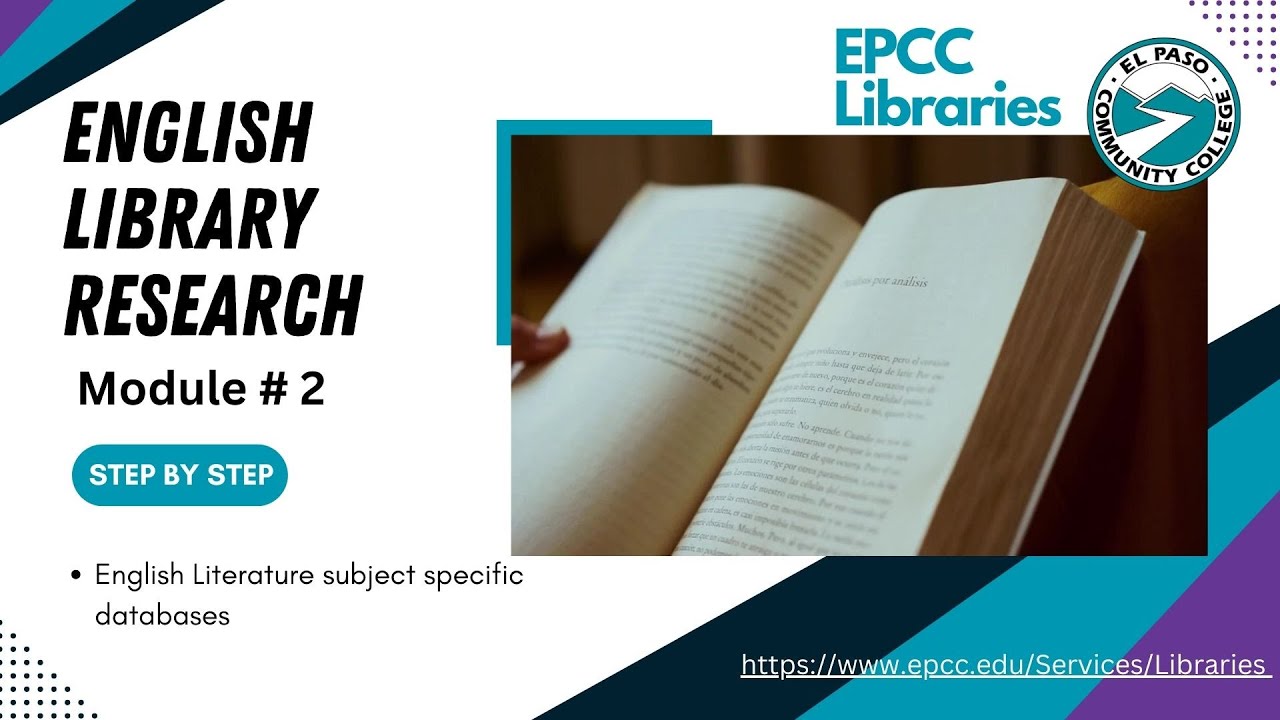 Module 2 ENGL 1302 Subject Specific Databases - YouTube