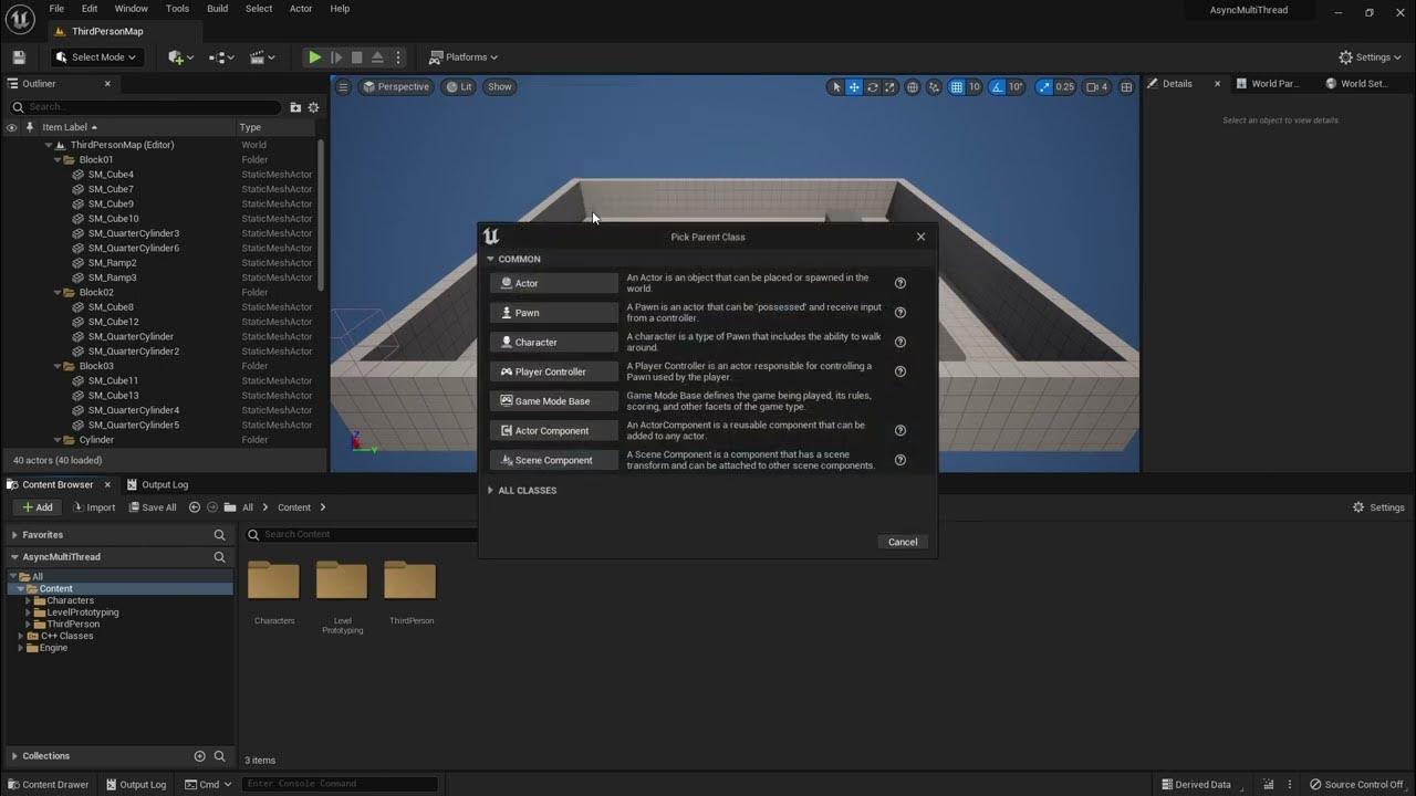UE5 How to create a node for Multi Threading Blueprint code. - YouTube