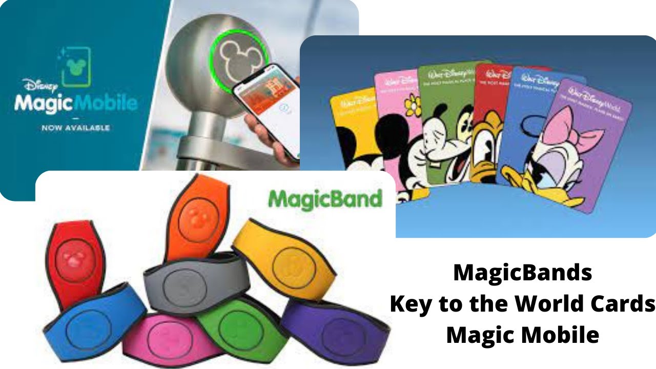 MagicBands, Key To The World Cards & Magic Mobile Info - YouTube
