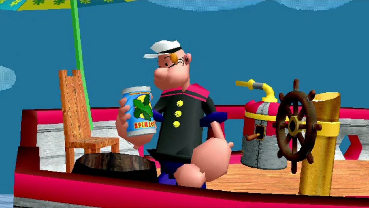 Popeye: The Rescue (Brilliant Digital) (Windows) [1998] [PC Longplay ...