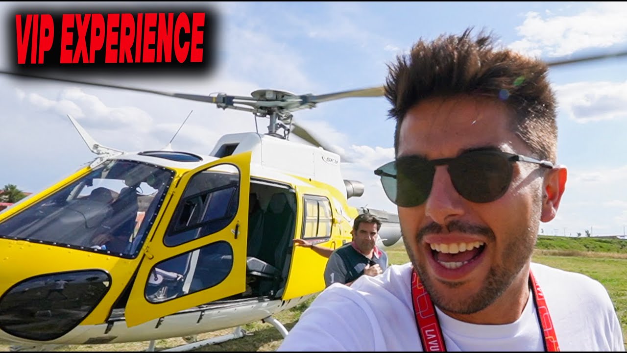 🚁 ASÍ ES la EXPERIENCIA VIP de LA VUELTA - YouTube