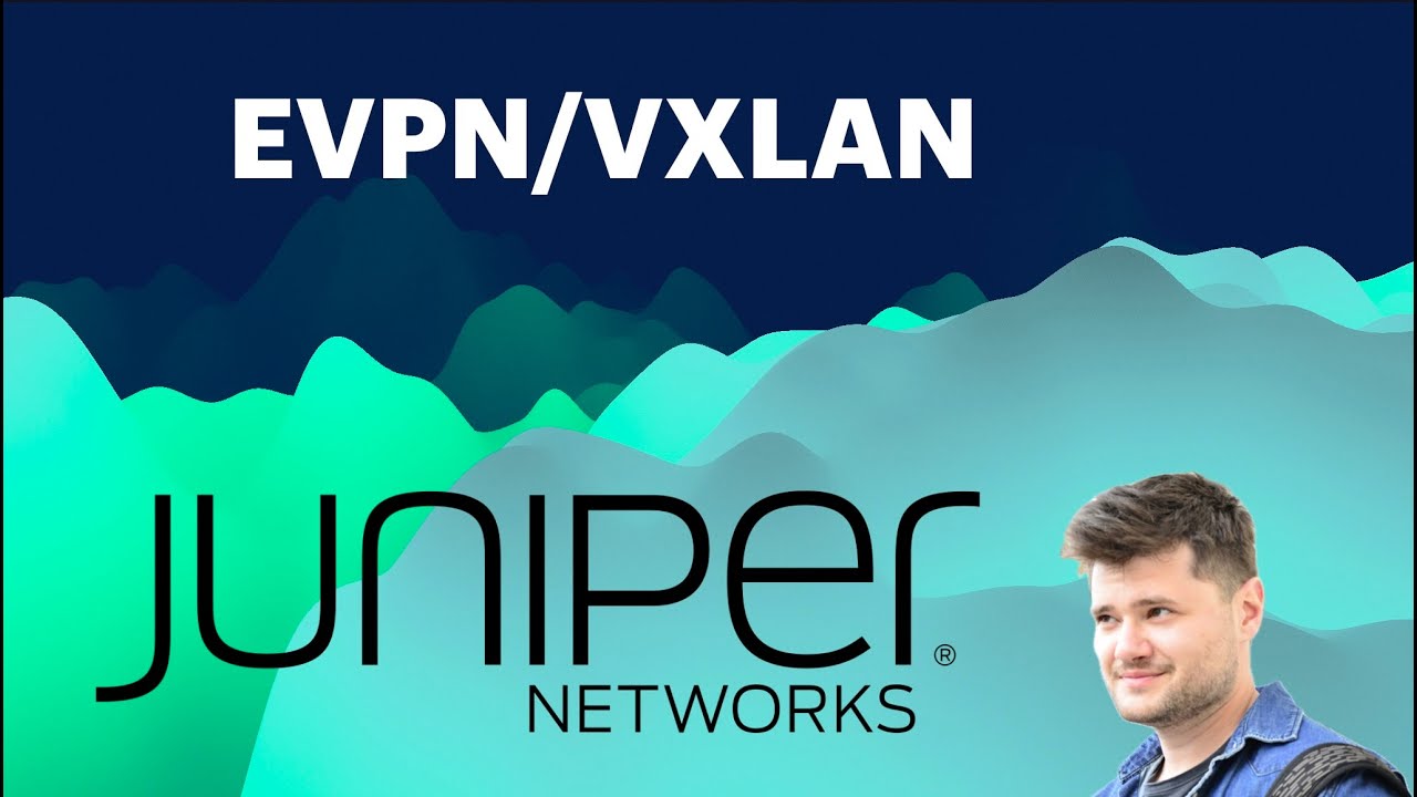 Basic Implementation of Juniper EVPN/VXLAN Edge routed - YouTube