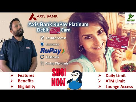 5% Cashback on Utility Bills with Axis RuPay Platinum Debit Card 💳 Full ...