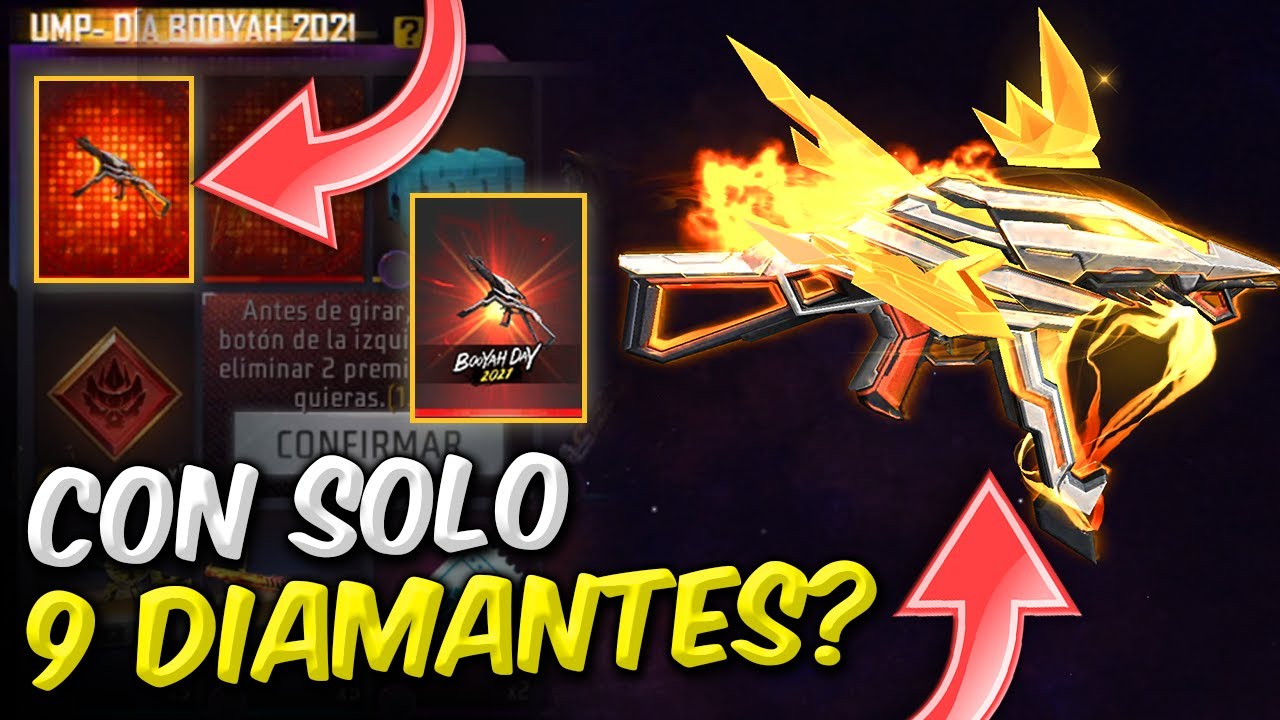 COMO SACAR LA UMP EVOLUTIVA CON SOLO *9 DIAMANTES* EN FREE FIRE! ¿TRUCO ...